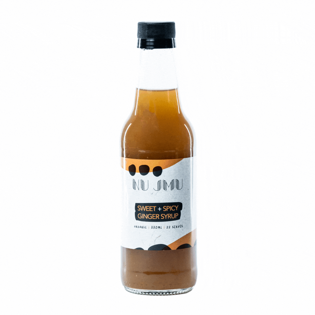 Sweet + Spicy Ginger Syrup – NuJmu